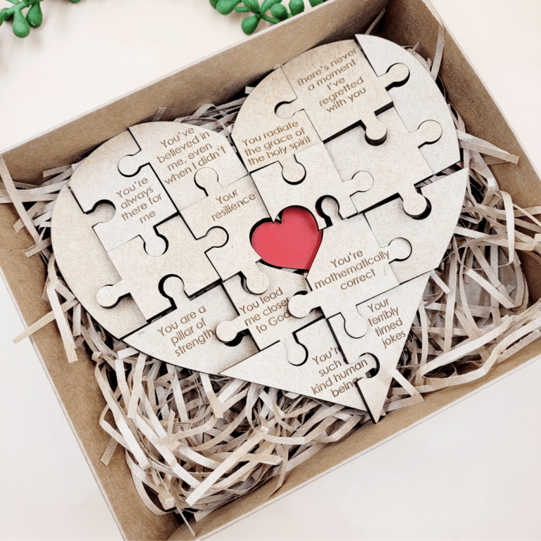 Custom Heart Puzzle | Infinite Joy Gifting