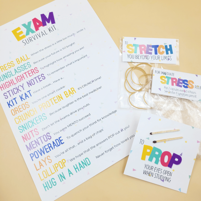 Exam Survival Kit | Infinite Joy Gifting