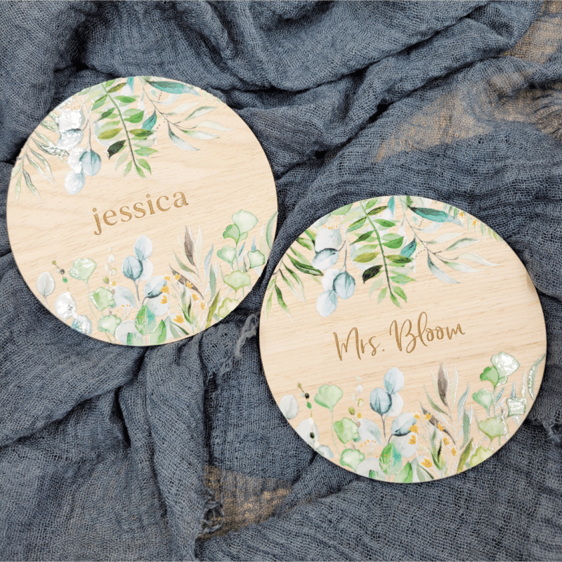Personalised Wooden Coaster | Infinite Joy Gifting